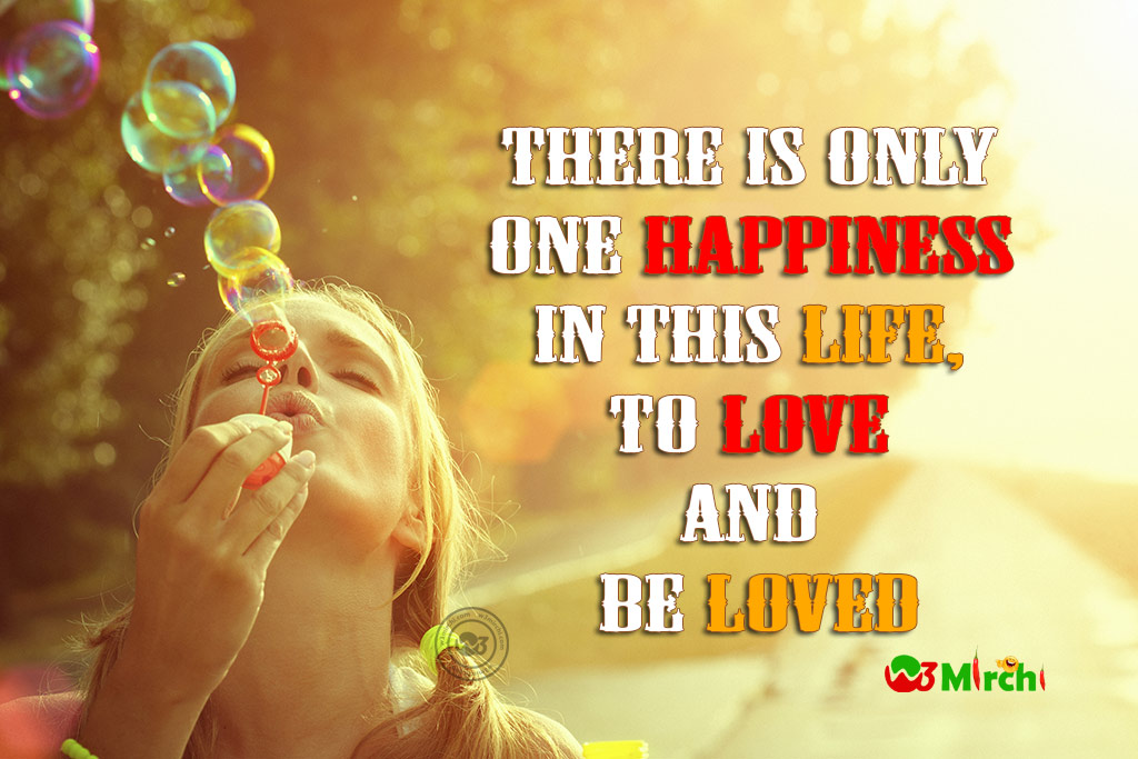 to love and be loved Quotes