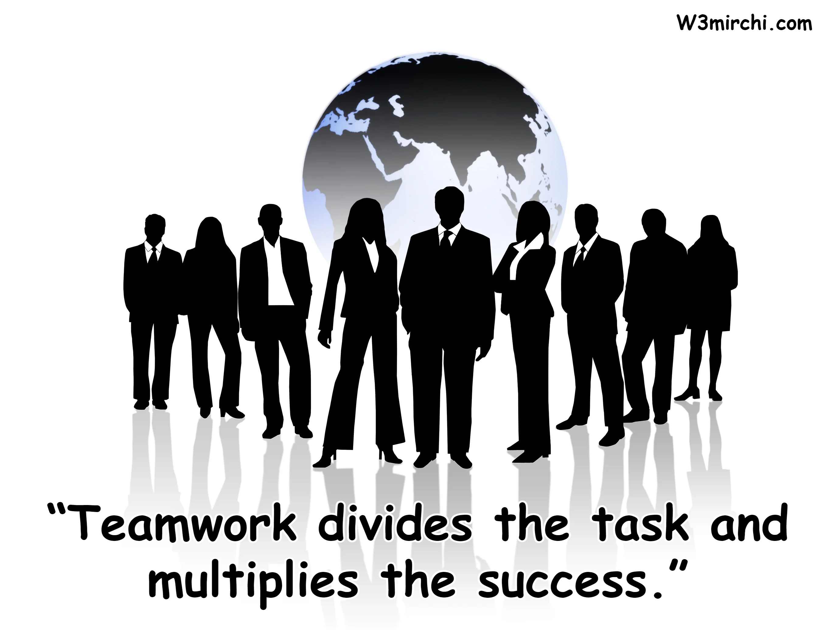 “Teamwork divides the task and - टीमवर्क कोट्स
